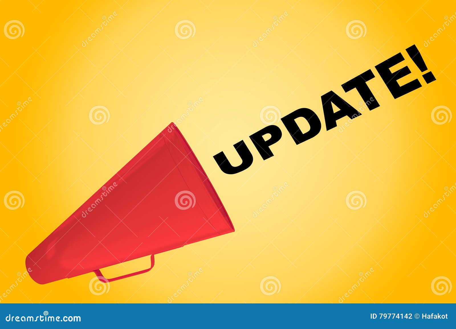 Update! - Improvement Concept Stock Illustration - Illustration of load ...