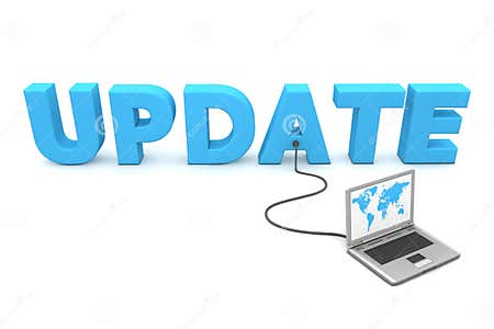 Update Me stock illustration. Illustration of demo, admin - 9515058