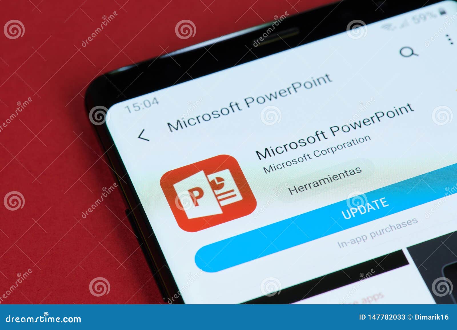 Update Microsoft PowerPoint Menu Editorial Stock Photo - Image of ...