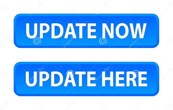 Update now button stock vector. Illustration of computer - 199112656