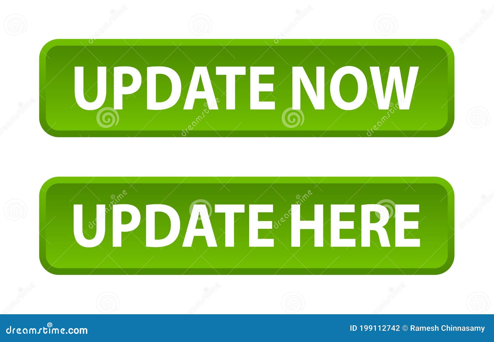 Update now button stock vector. Illustration of abstract - 199112742