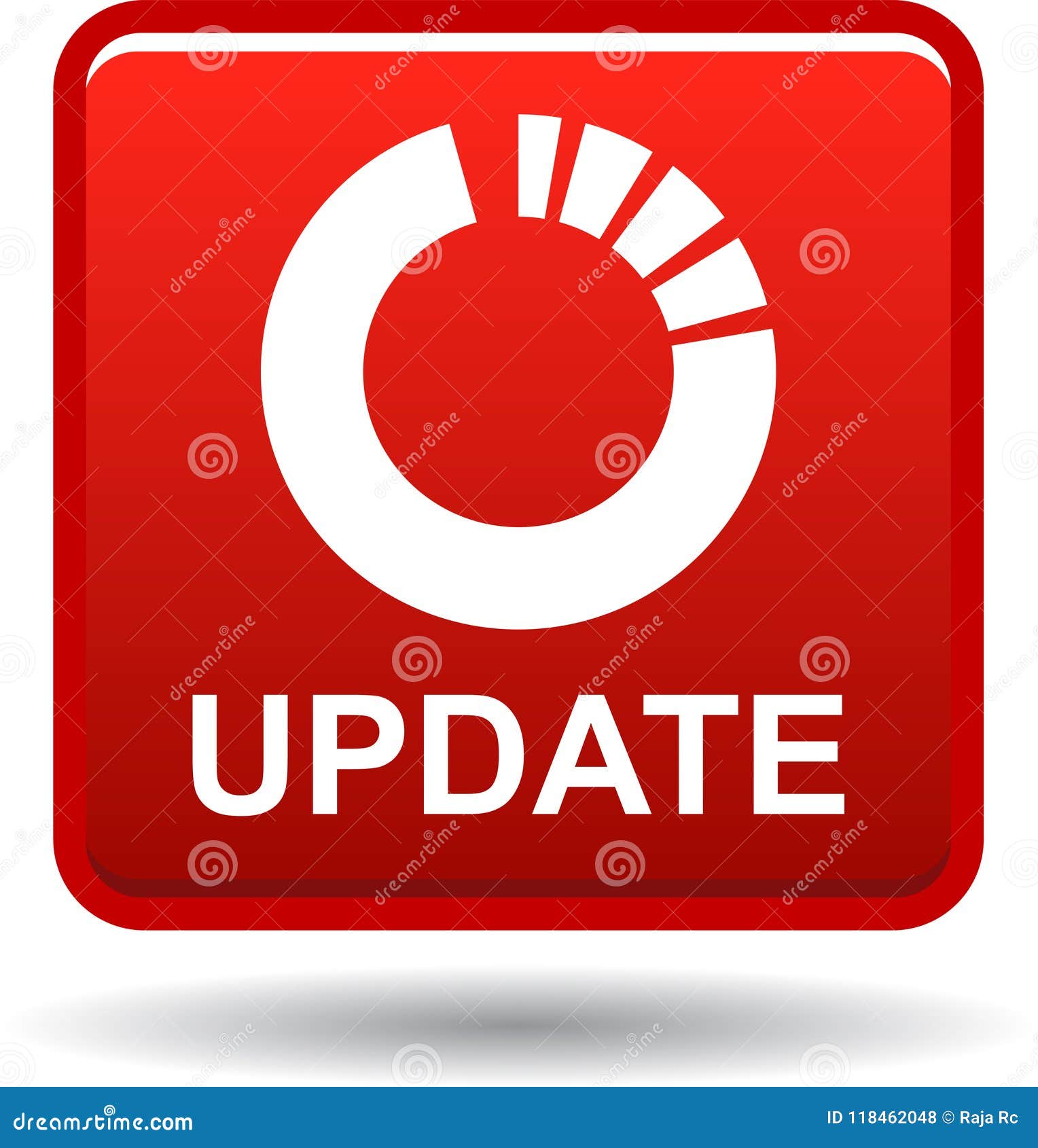 Update now web button stock vector. Illustration of design - 118462048