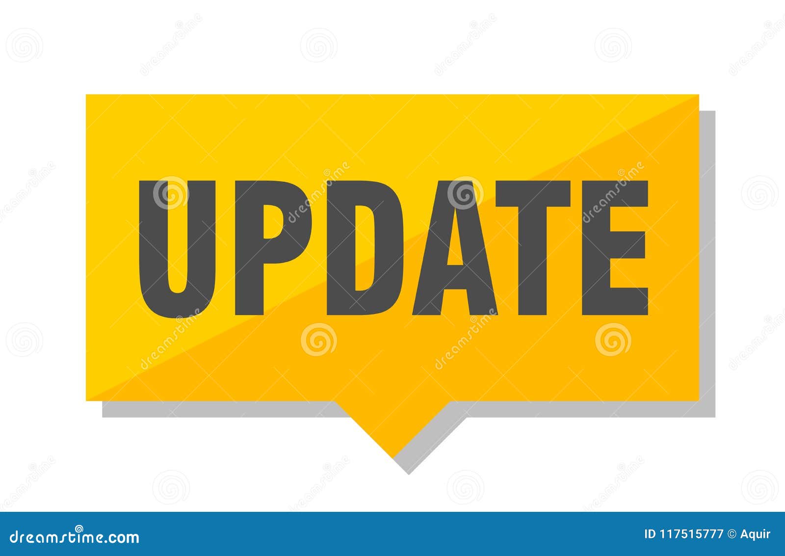 Update price tag stock vector. Illustration of mark - 117515777