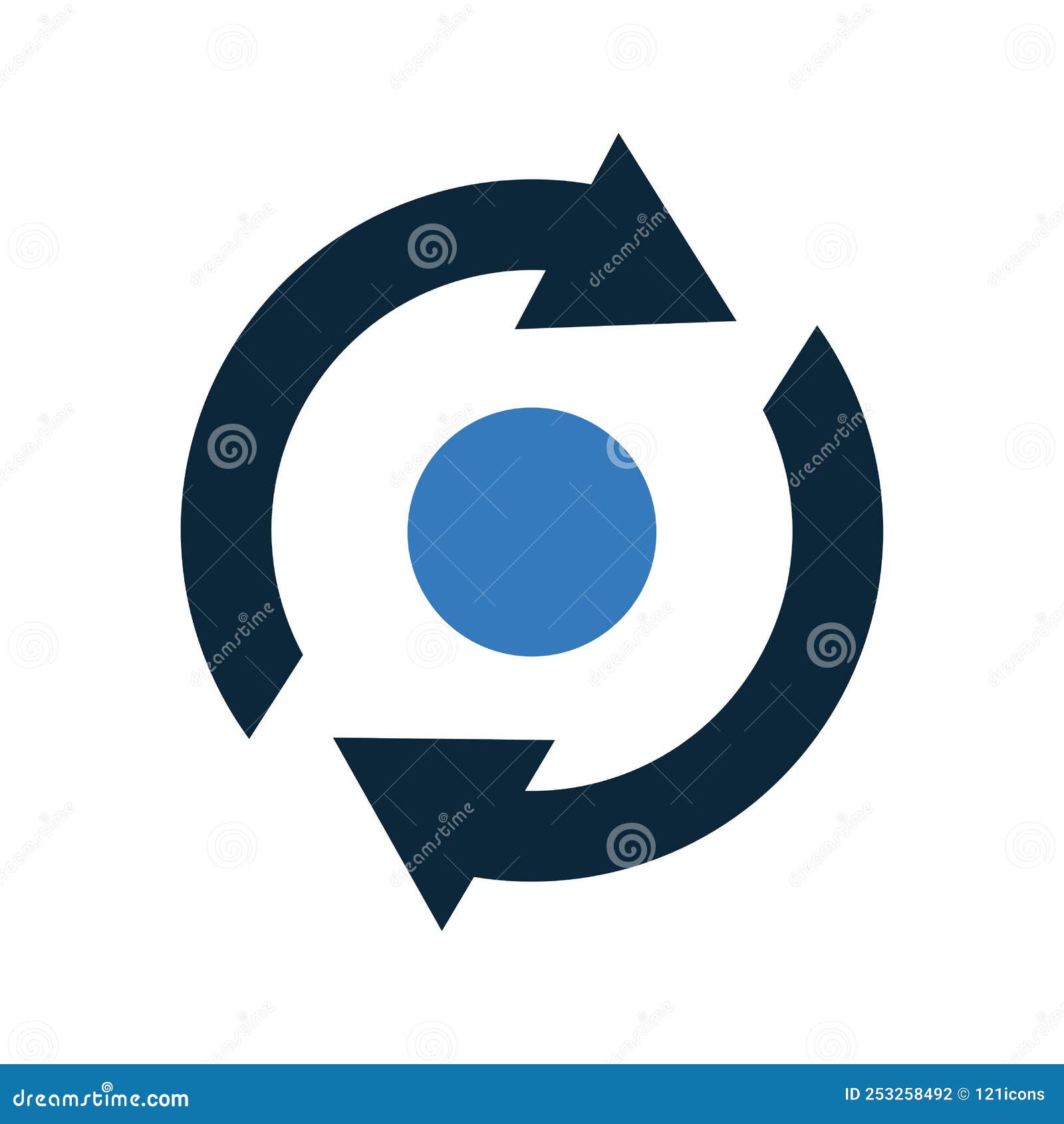 Update, Refresh Icon. Simple Editable Vector Graphics Stock ...