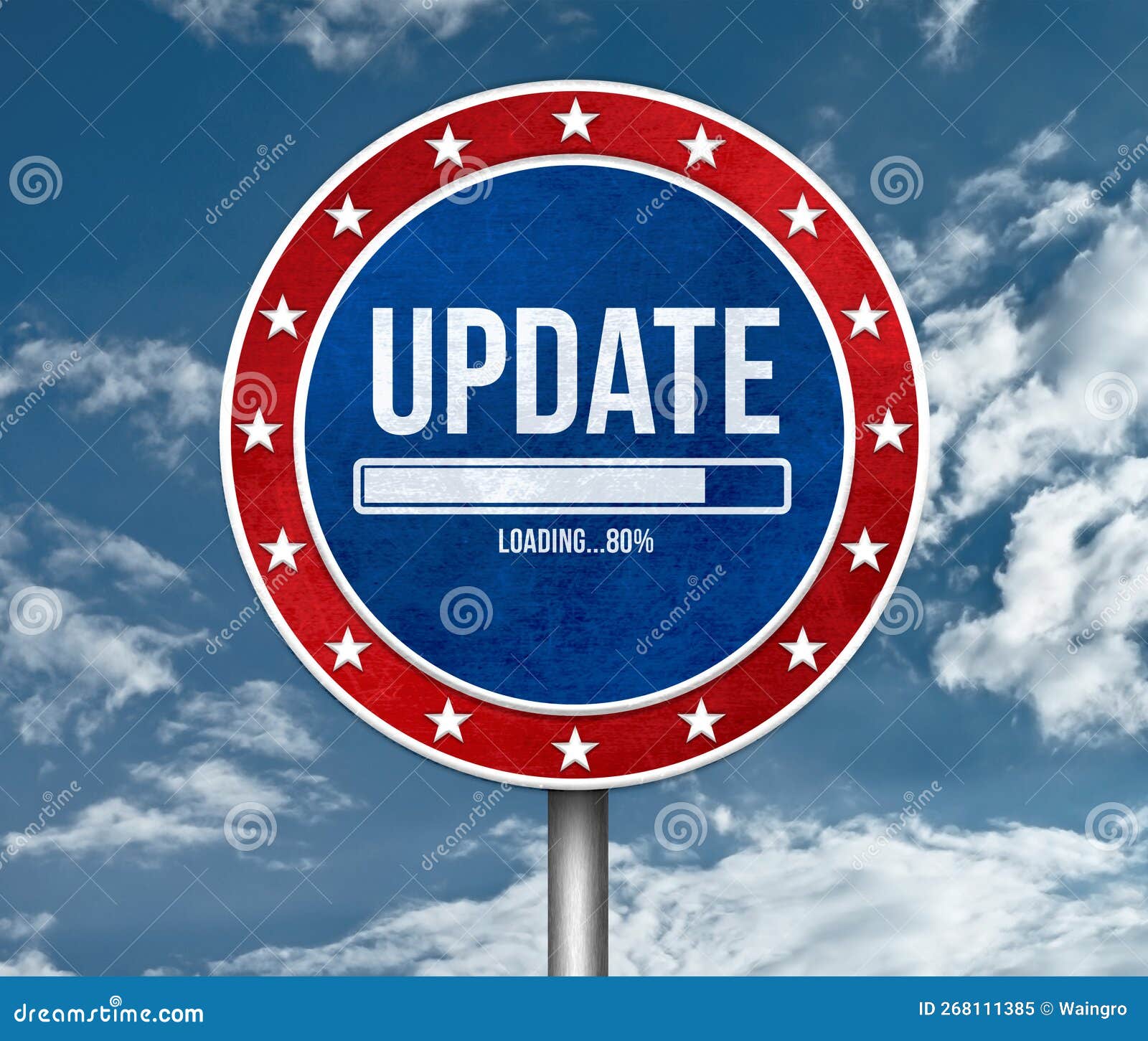Update - Loading Process Bar Stock Image - Image of process, success ...