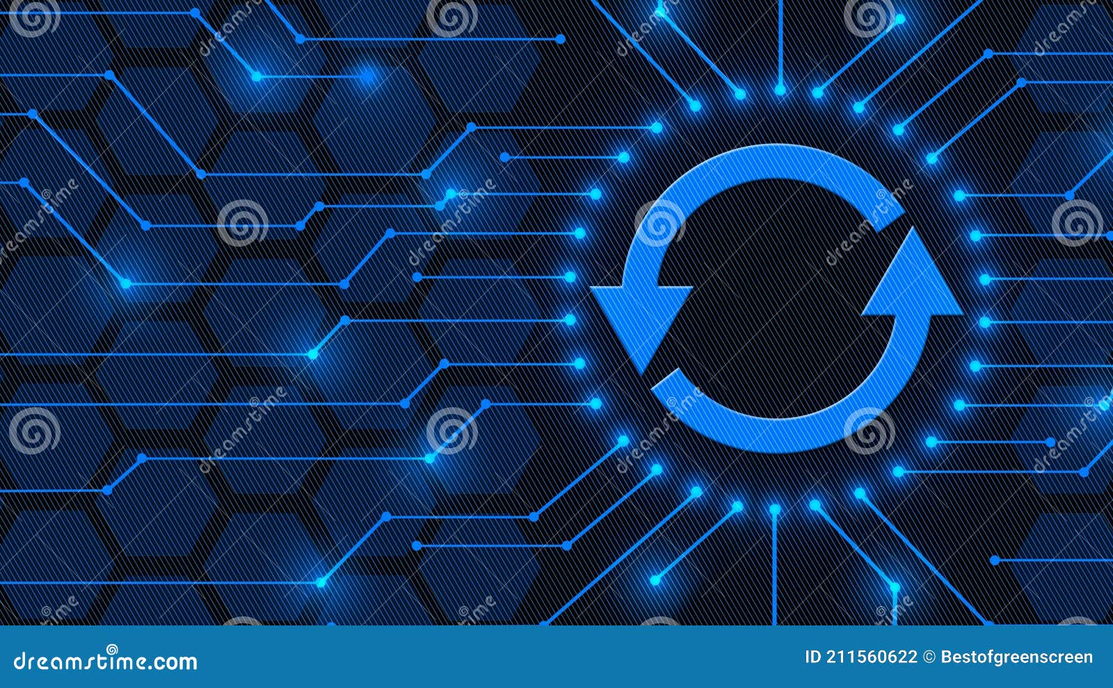 UPDATE Sign between Information Connecting Lines - Abstract Background ...