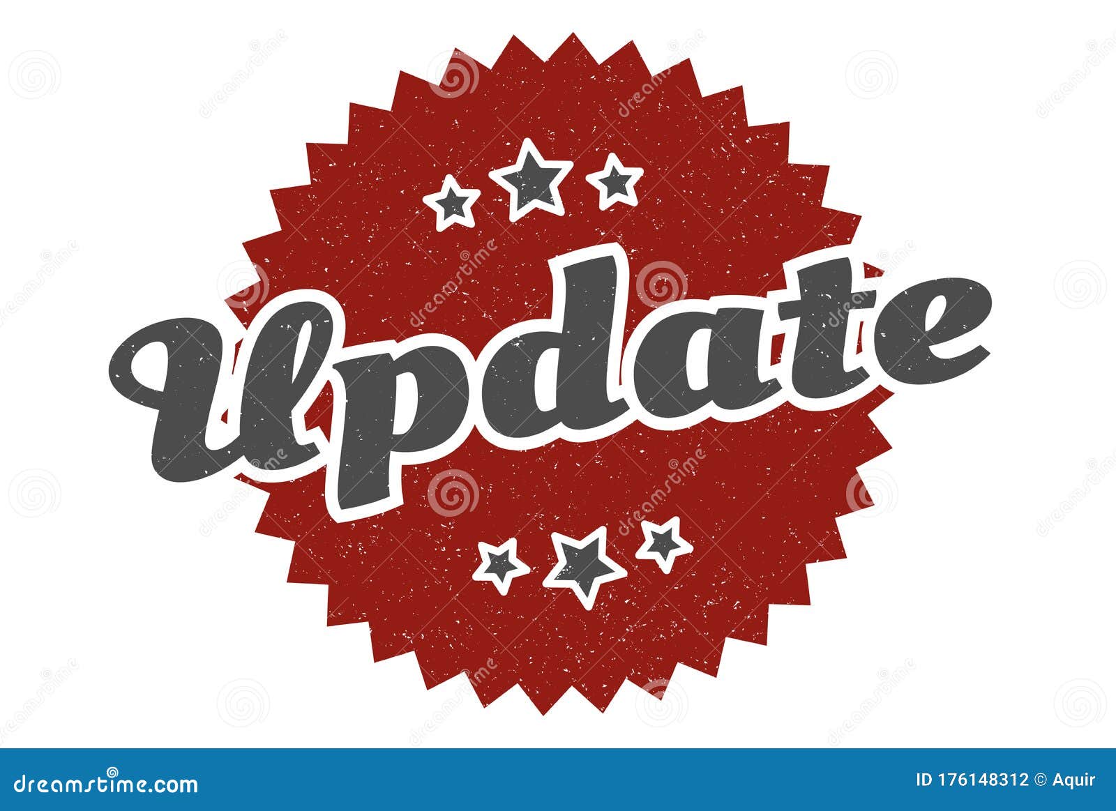Update Sign. Update Vintage Retro Label Stock Vector - Illustration of ...