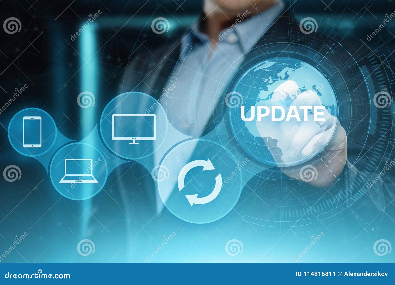 Update Software Computer Program Upgrade Business Technology Internet ...