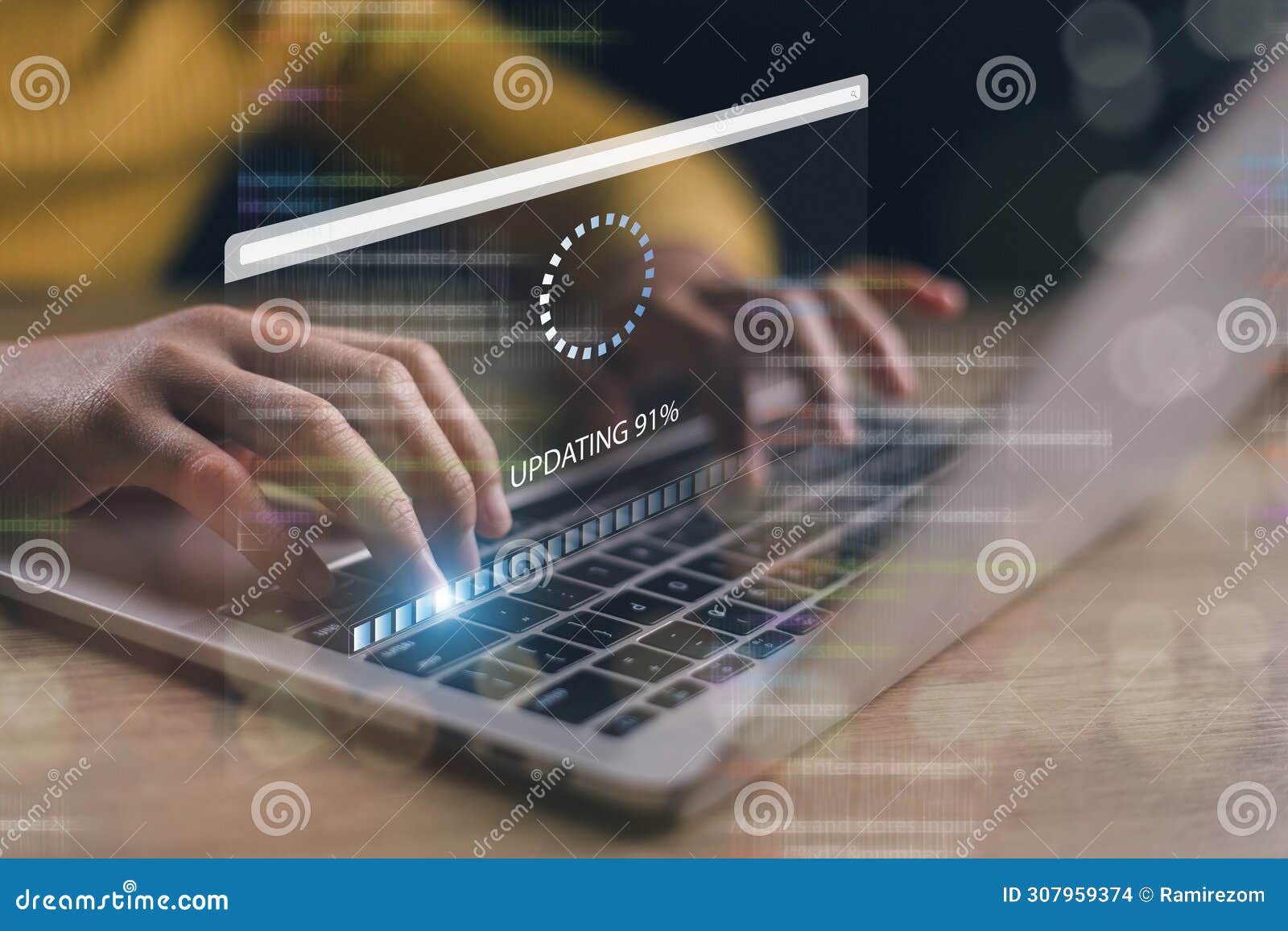 Update The Software And Install A New Version System On The Computer. The Upgrade Program ...