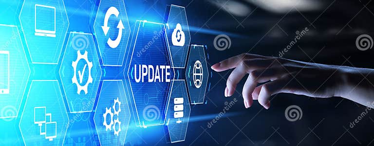 Update Software System Upgrade Download New Version Internet Technology ...