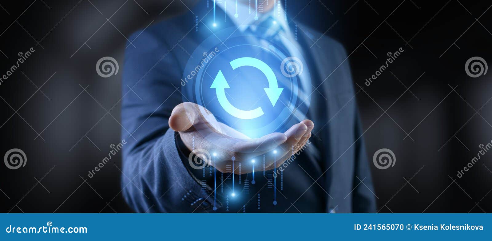 Update Software Upgrade Application New Version on Virtual Screen Stock ...