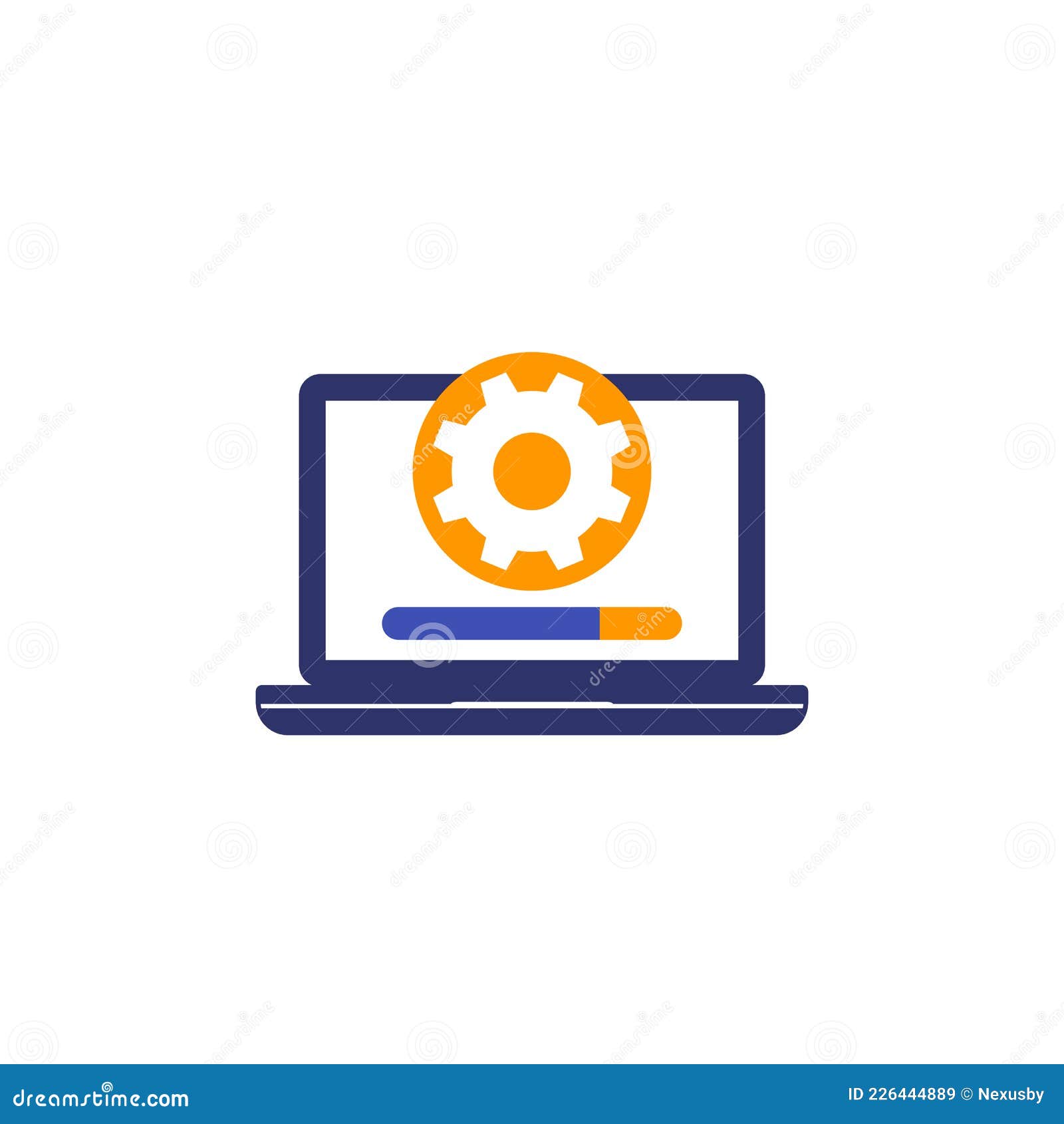 Upgrade Icon On White Background. Flat Style. Upgrade Icon For Your Web ...