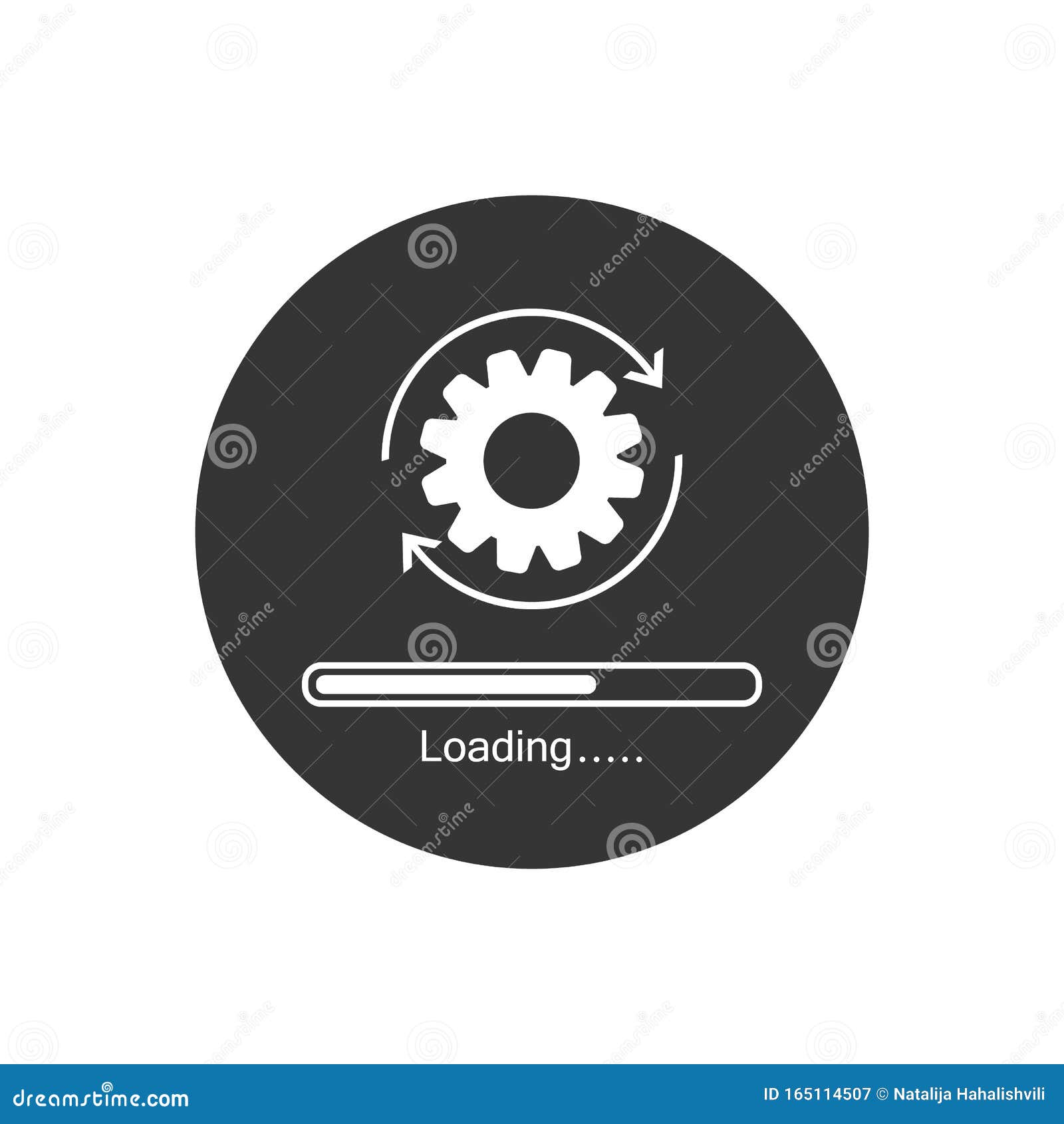 Update System Icon. Concept of Upgrade Application Progress Icon for ...