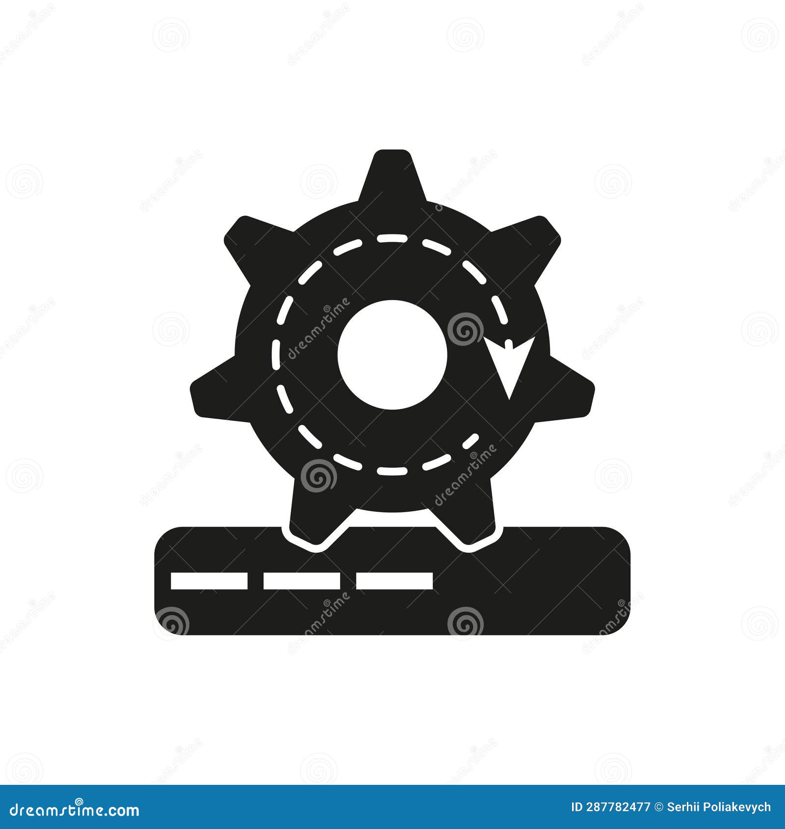 Update System Progress Icon. Loading Process Symbol. Vector ...