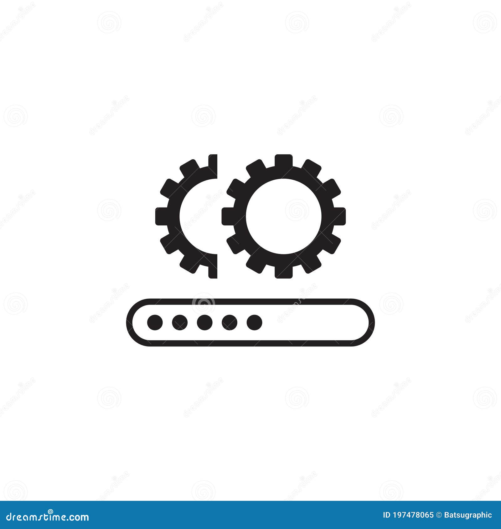 Update System Vector Logo Design Template Stock Vector - Illustration ...