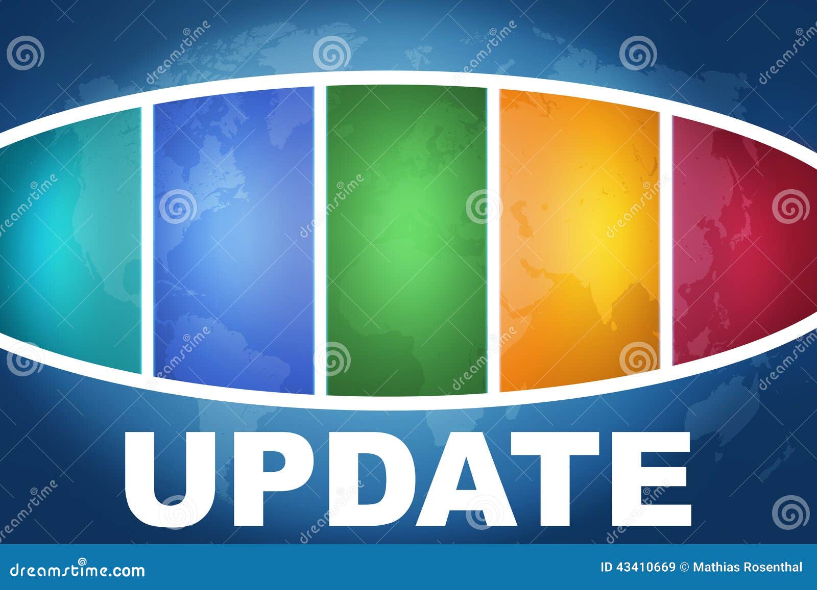 Update stock illustration. Illustration of sharing, multimedia - 43410669