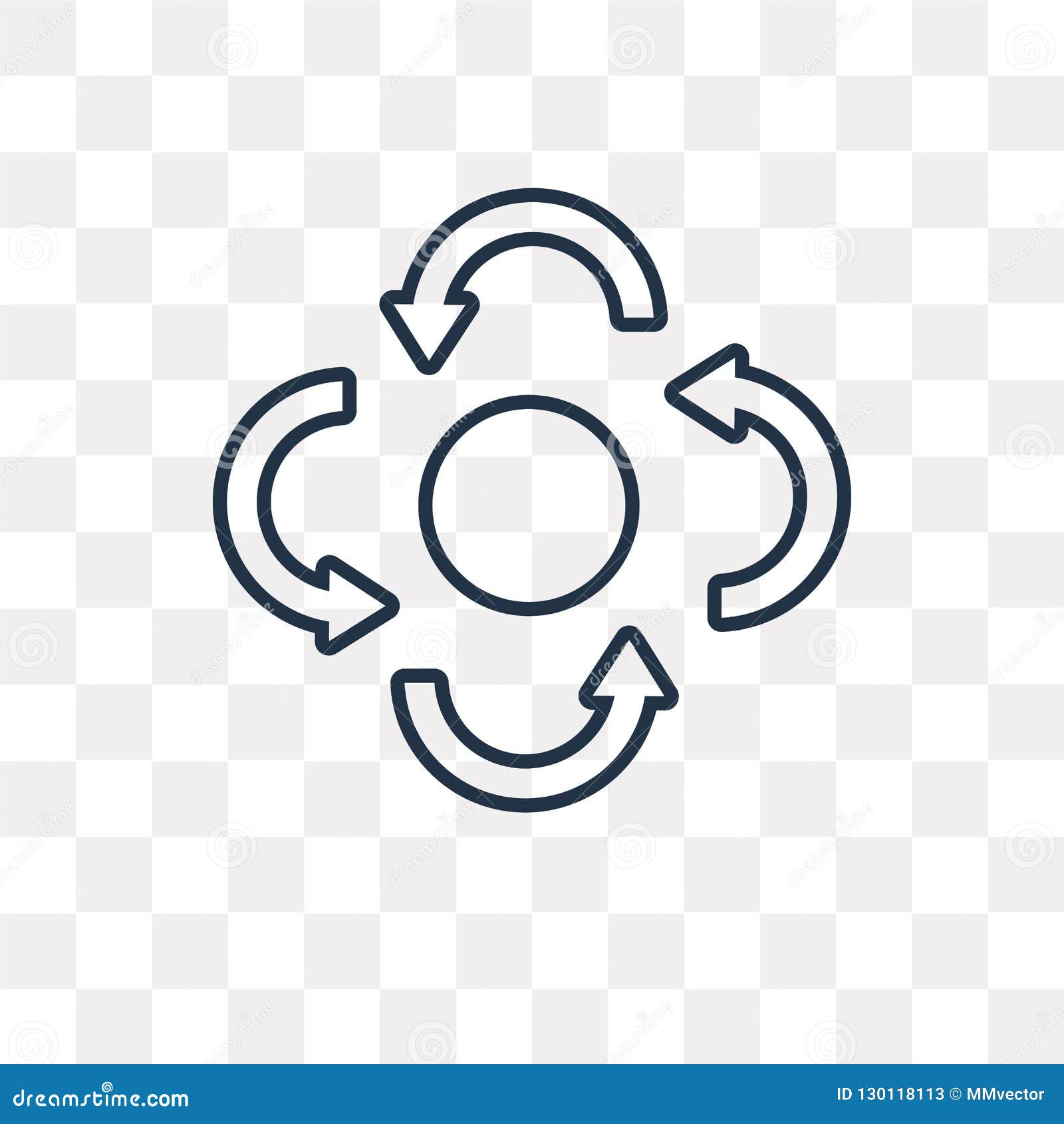 Update Vector Icon Isolated on Transparent Background, Linear Up Stock ...