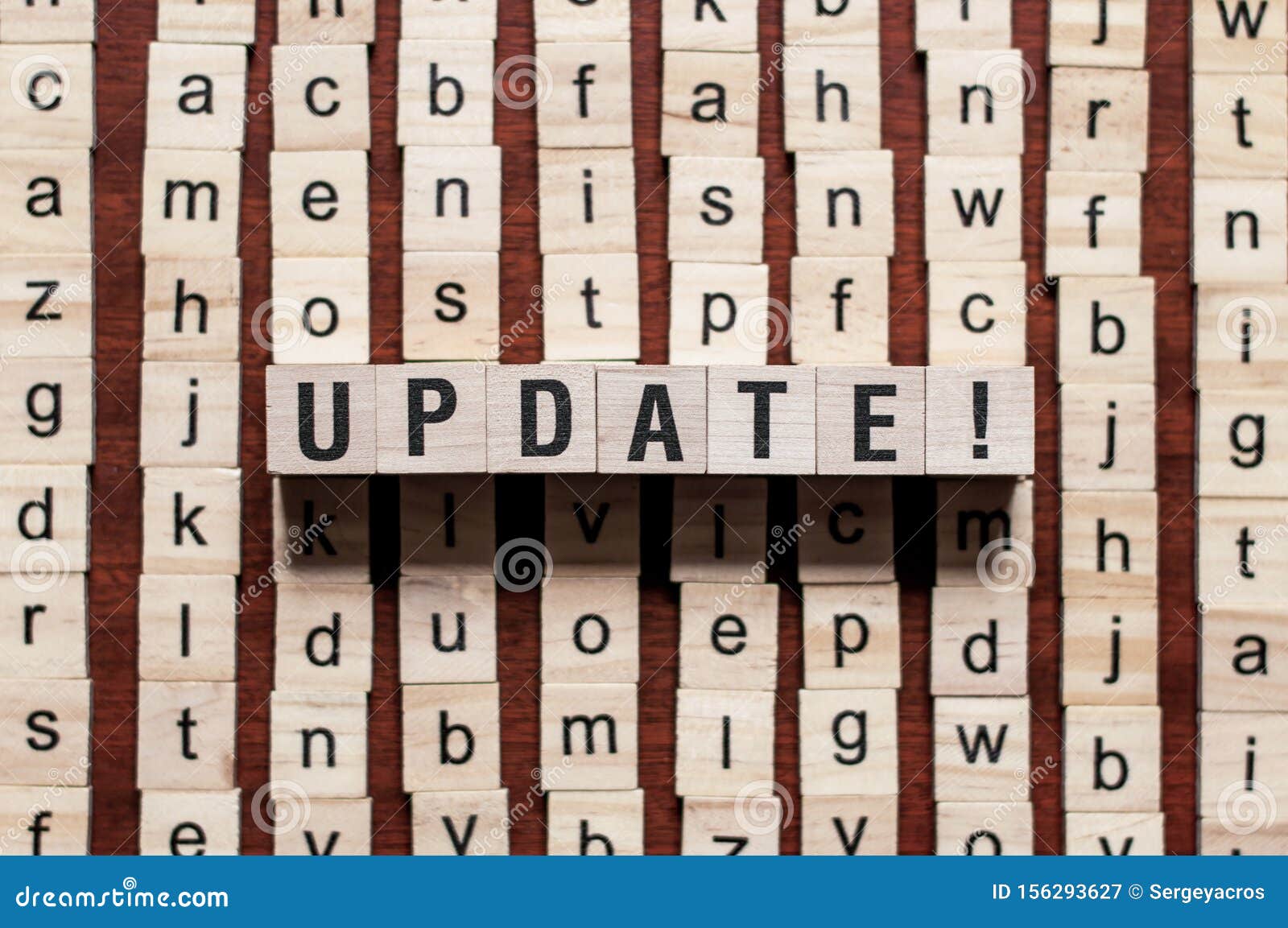 Update word concept stock image. Image of concept, media - 156293627