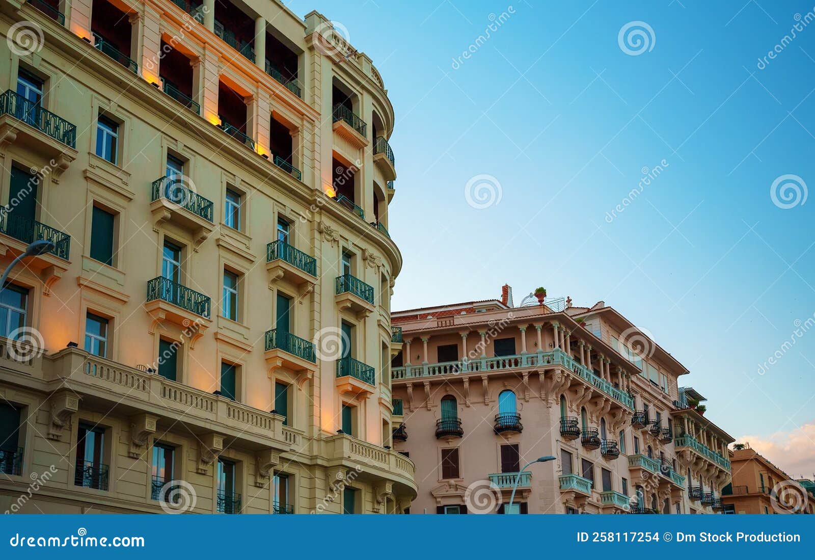 Updated building facade stock photo. Image of italian - 258117254