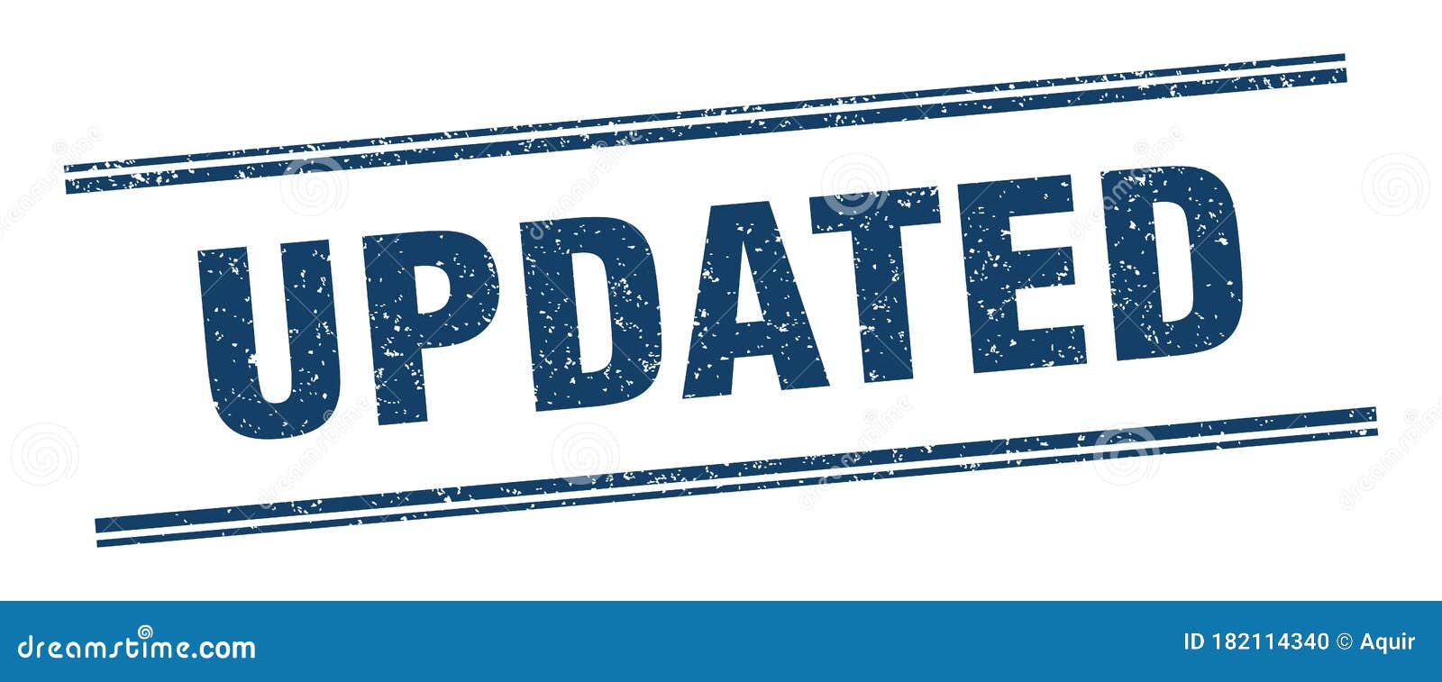 Updated Stamp. Updated Square Grunge Sign Stock Vector - Illustration ...