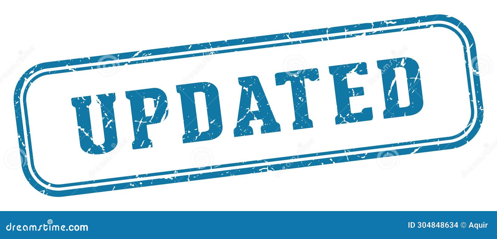 Updated Stamp. Updated Label On Transparent Background. Round Sign ...