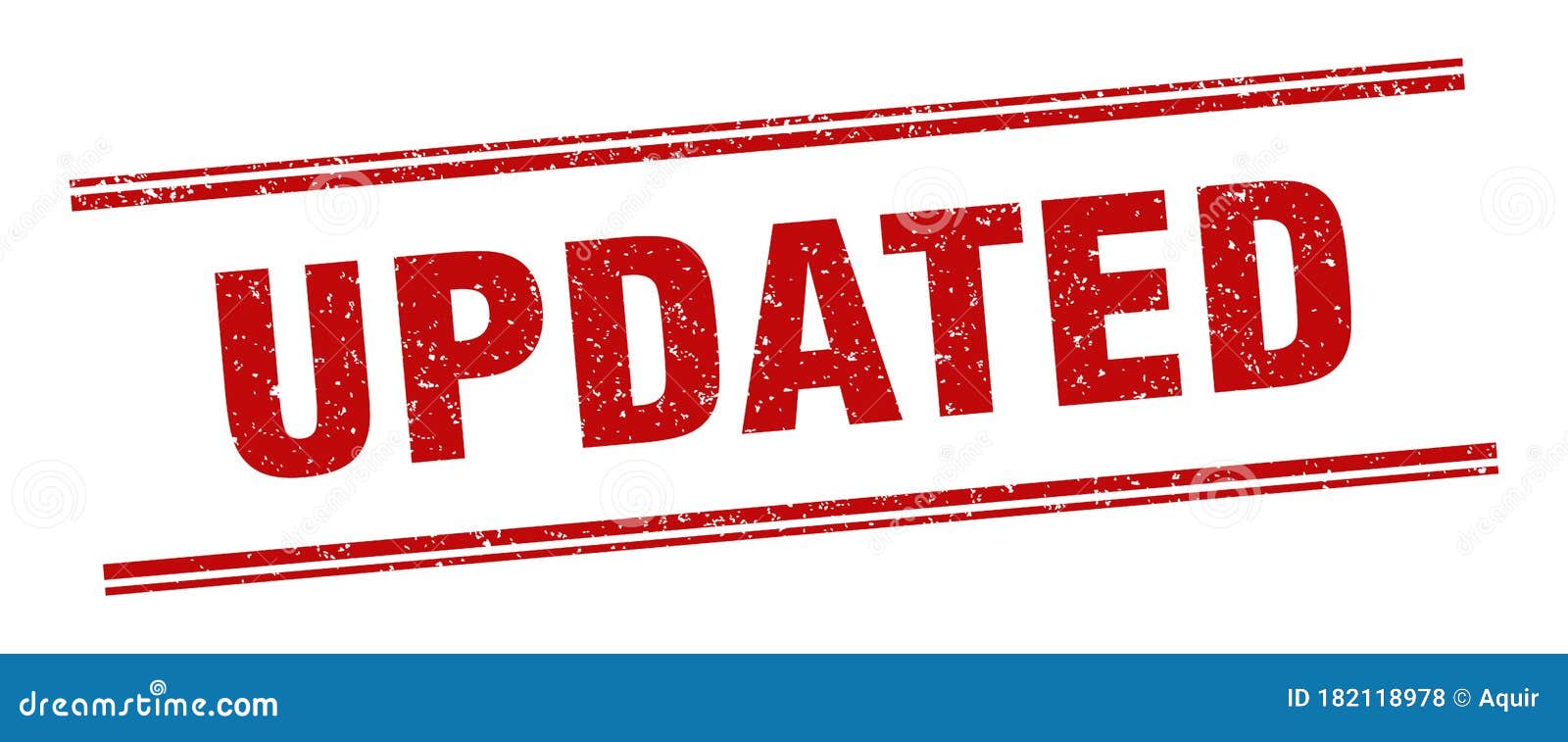 Updated Stamp. Updated Square Grunge Sign Stock Vector - Illustration ...