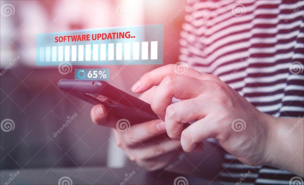 Updating the Latest Software Version of the Smartphone System Via the ...