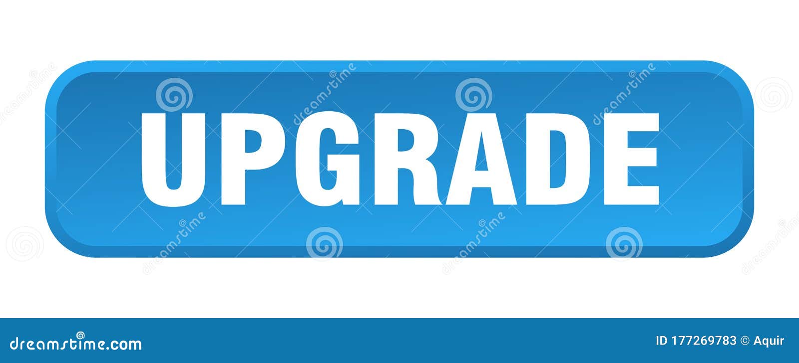 Upgrade Button. Upgrade Square 3d Push Button Stock Vector ...