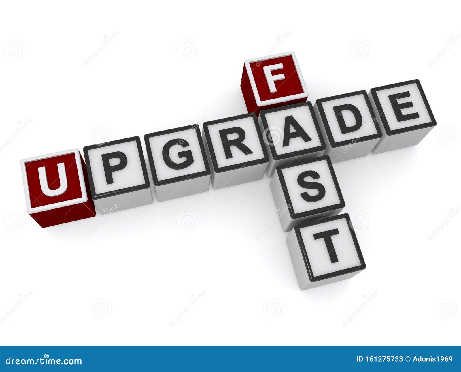 Fast Word Text Logo. Dynamic Speed Concept With Lightning Bolt. Vector ...