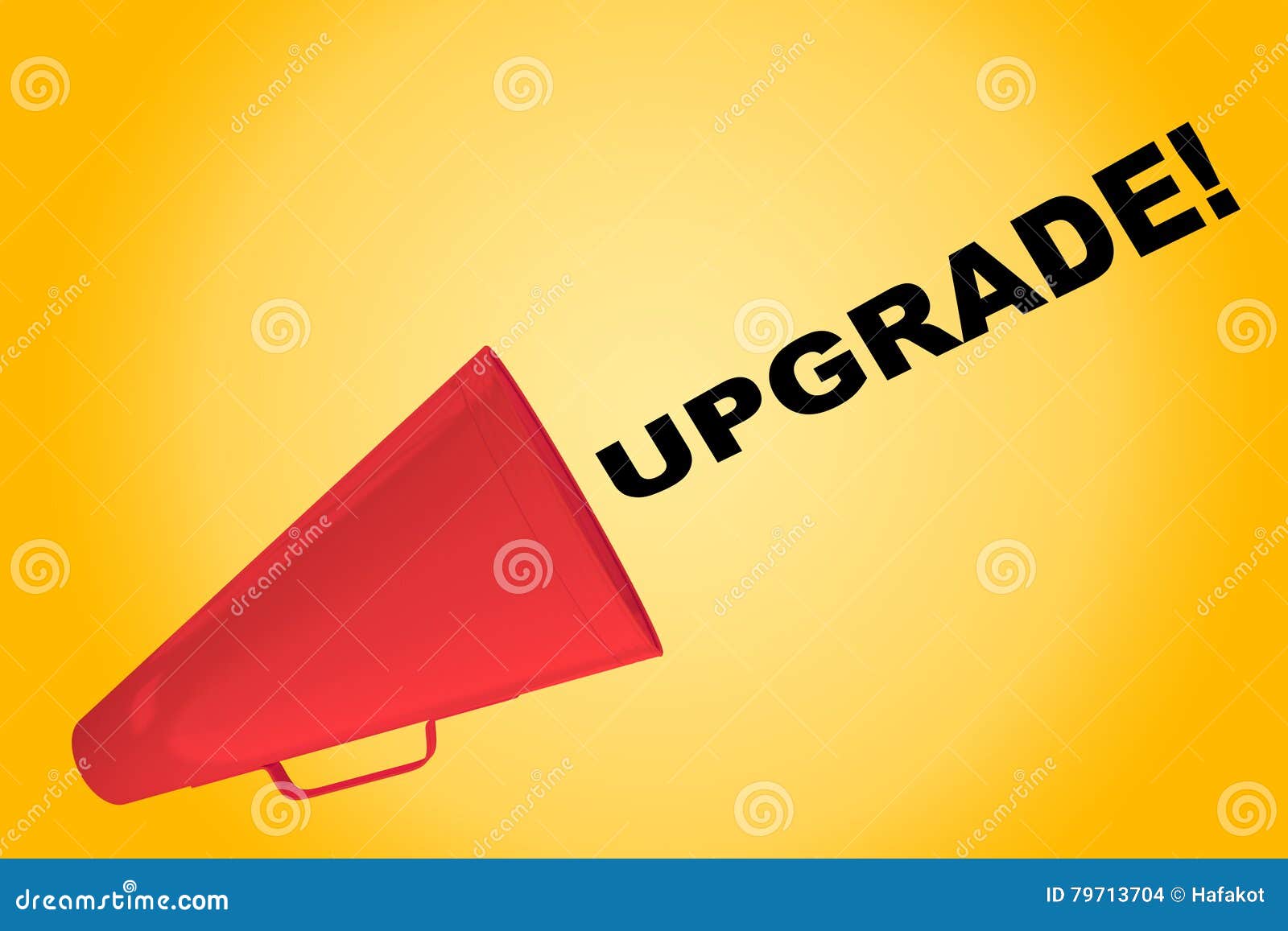 Upgrade! - Improvement Concept Stock Illustration - Illustration of ...