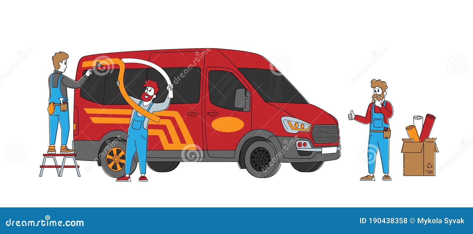 Upgrade and Modification Service for Transportation. Garage or Salon ...