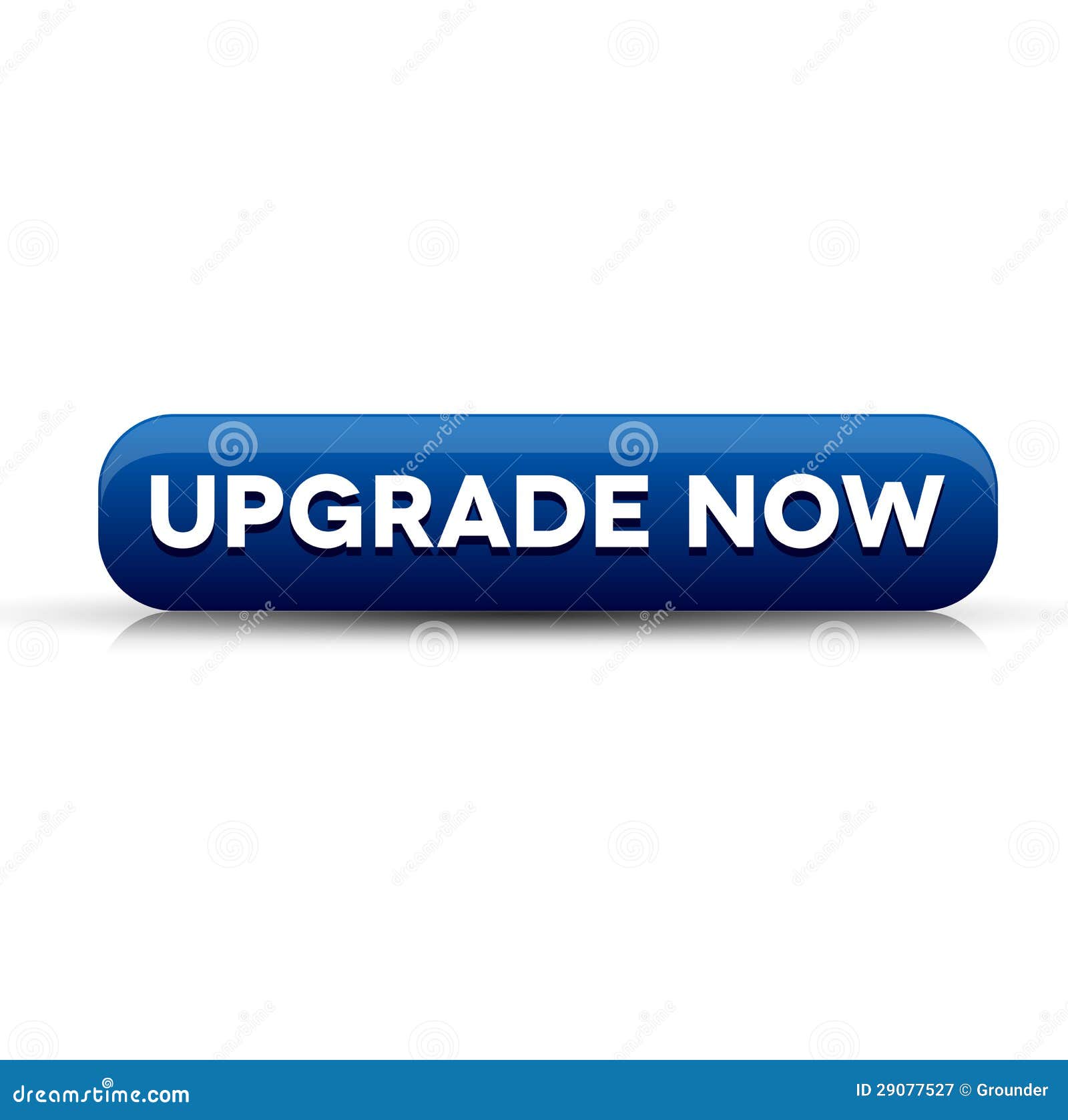Upgrade now button blue stock vector. Illustration of shiny - 29077527