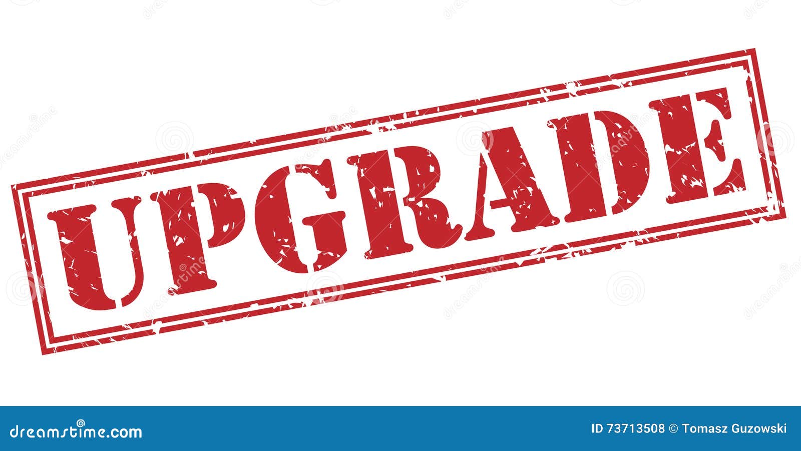 Upgrade red stamp stock illustration. Illustration of upgrade - 73713508