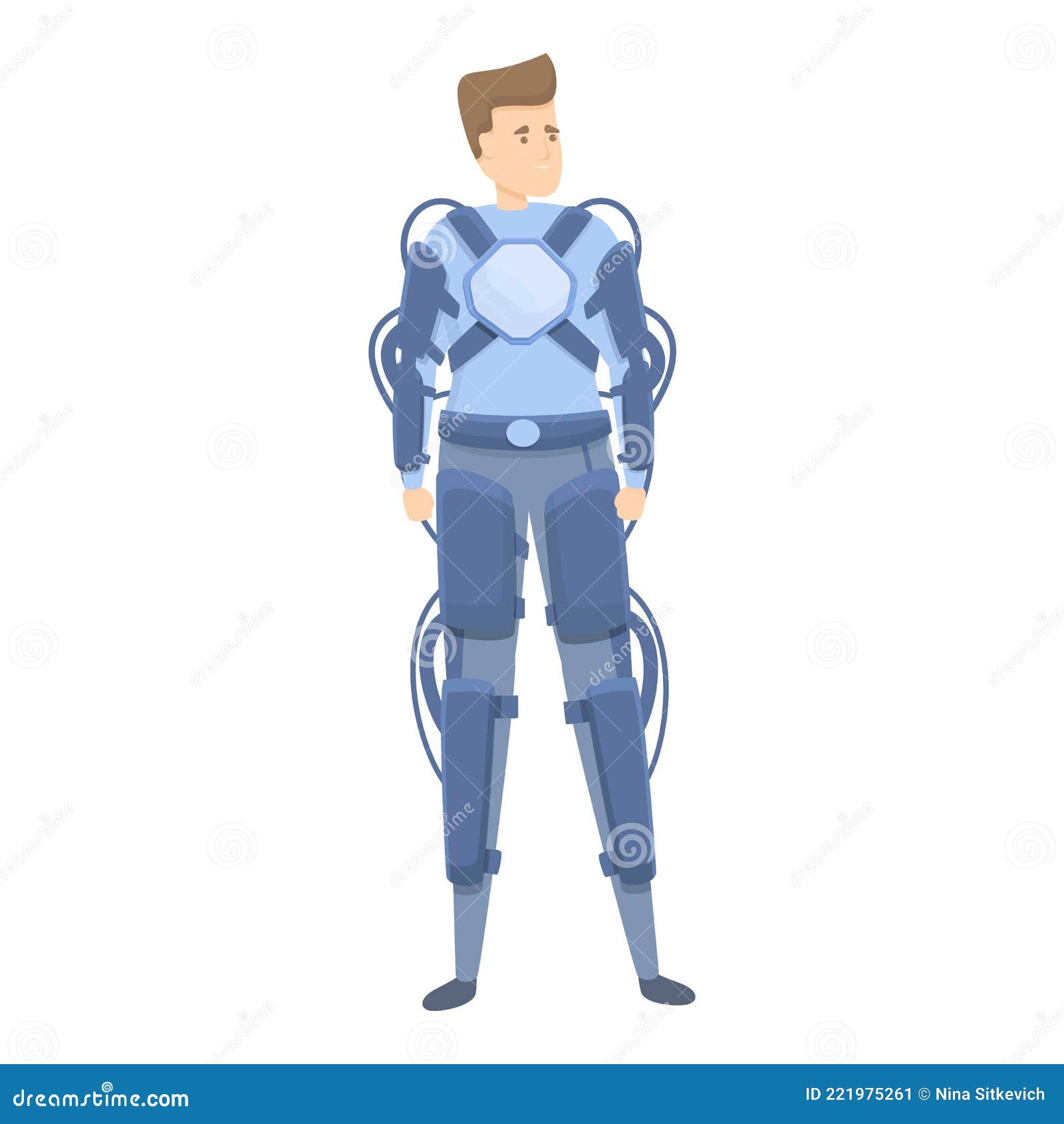 Exoskeleton Icon. Trendy Exoskeleton Logo Concept On White Background ...