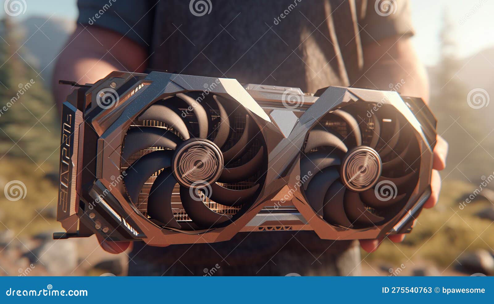 Upgrading Your Gaming Experience - Modern GPU in the Hands of a Man ...