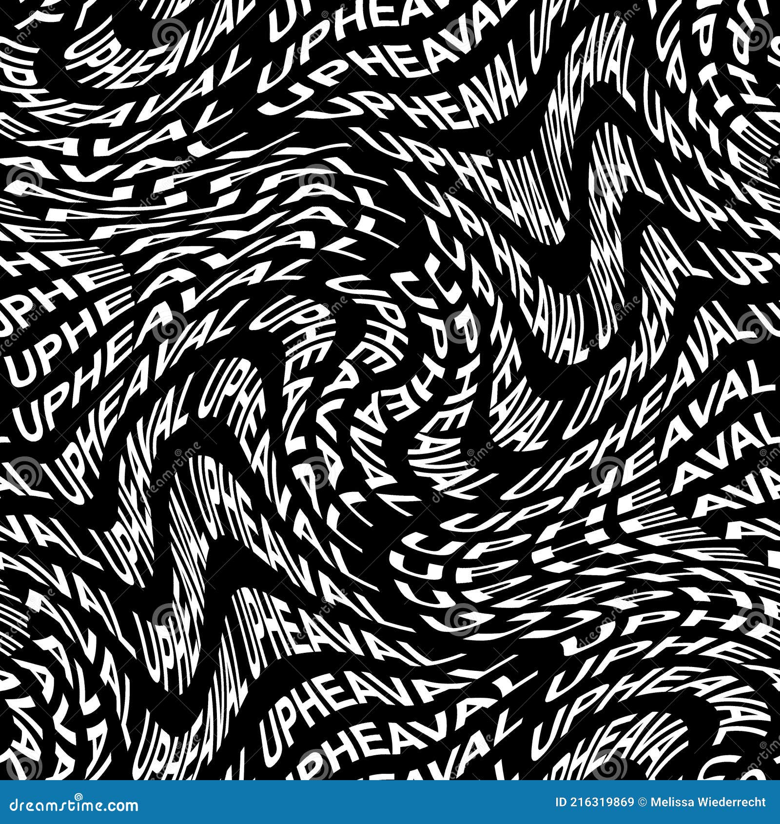 Warped, Distorted Rectangles, Vertical, Horizontal Lines. Set Of ...