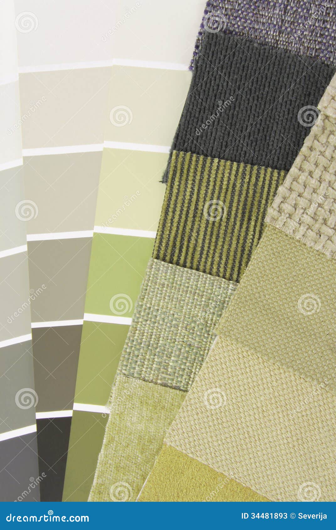Upholstery Tapestry Color Selection Stock Image - Image of planning ...