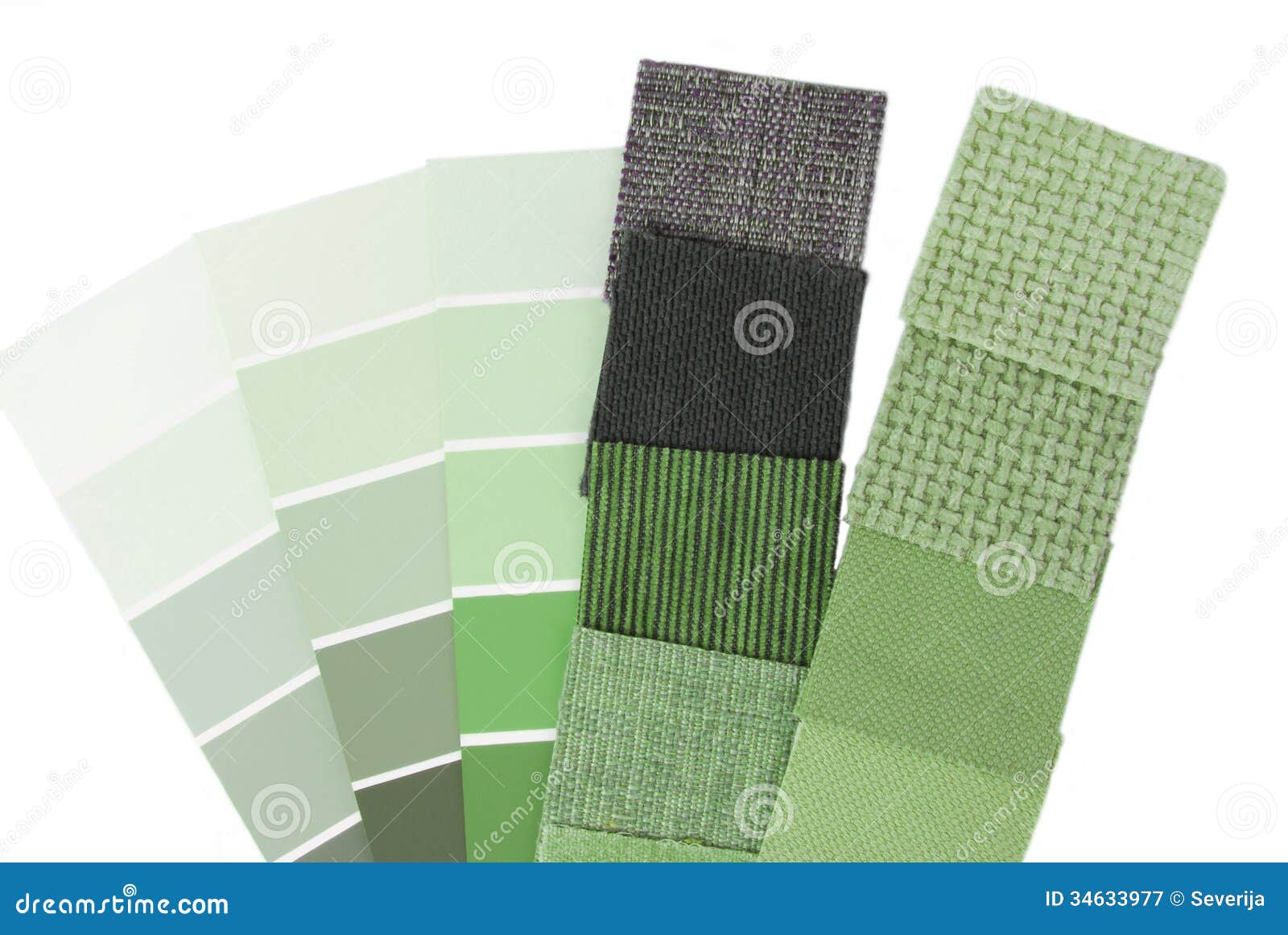 Upholstery Tapestry Color Selection Stock Image - Image of plan, match ...