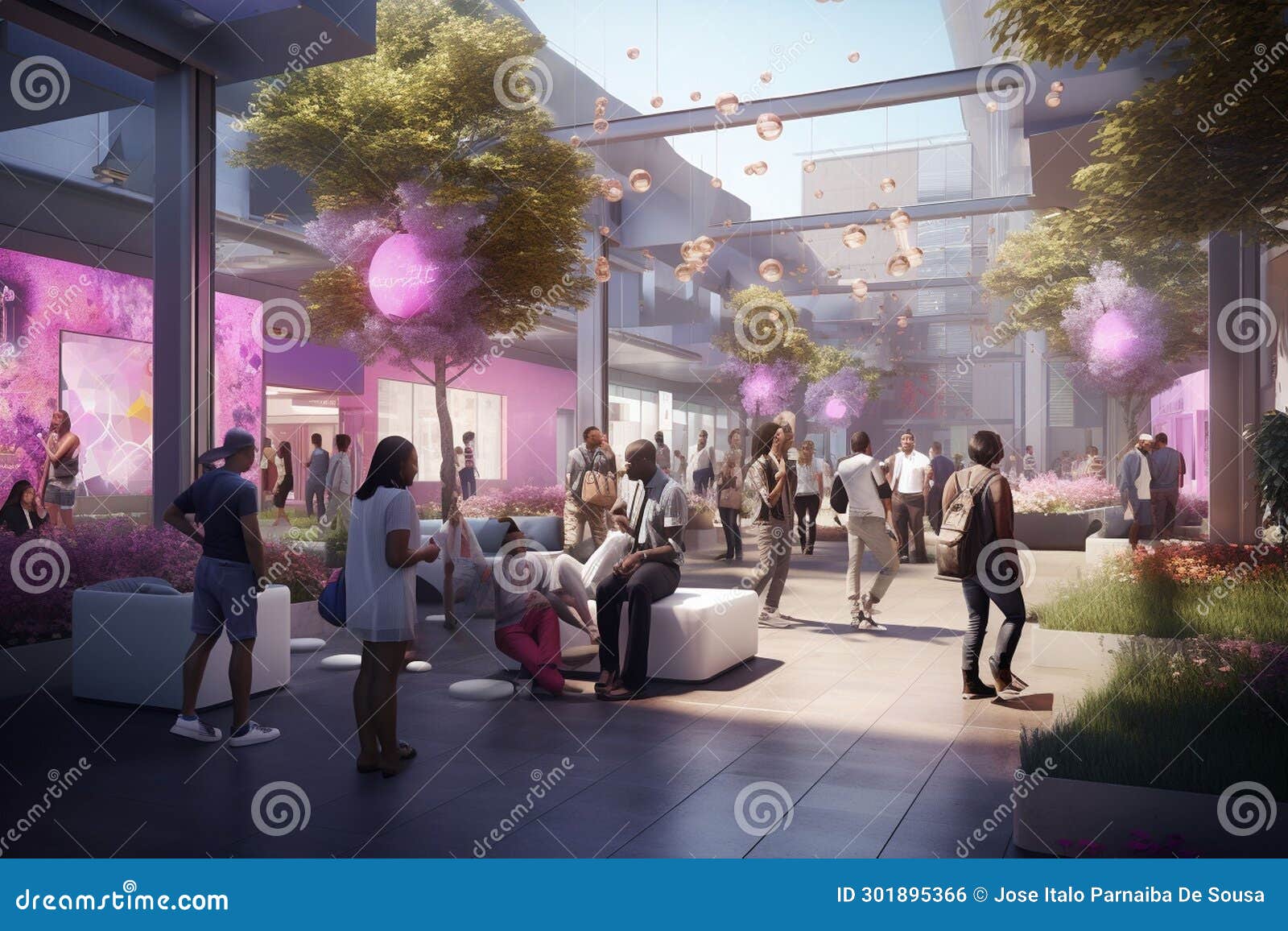 Uplifting Visuals of Communitydriven Initiatives Stock Illustration ...