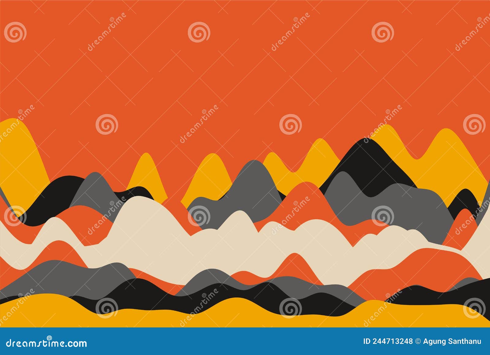 Abstract Background with Wavy and Strike Lines Pattern Stock Vector ...