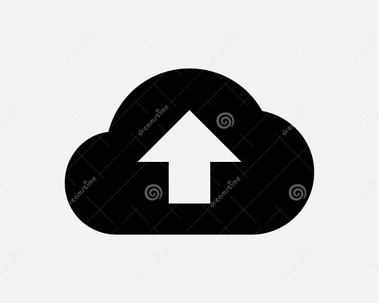 Upload Cloud Icon Up Load Server Data Storage Backup Internet ...