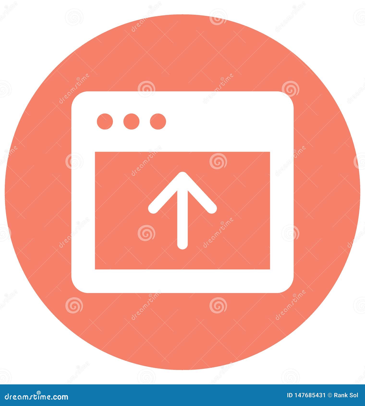 Upload Data Vector Related To Web Browser Windows and Fully Editable ...