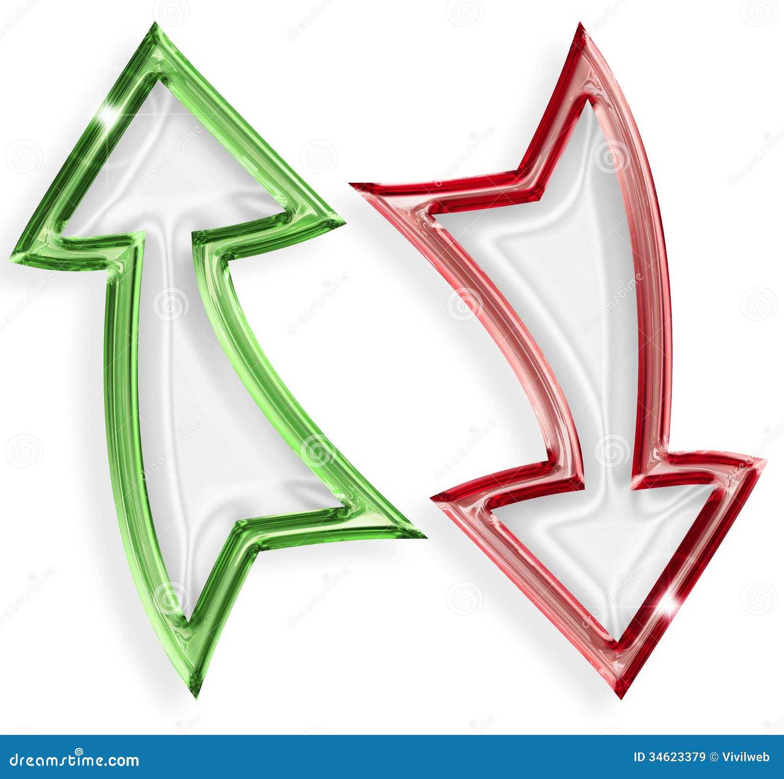 Upload and download arrows stock illustration. Illustration of concept ...