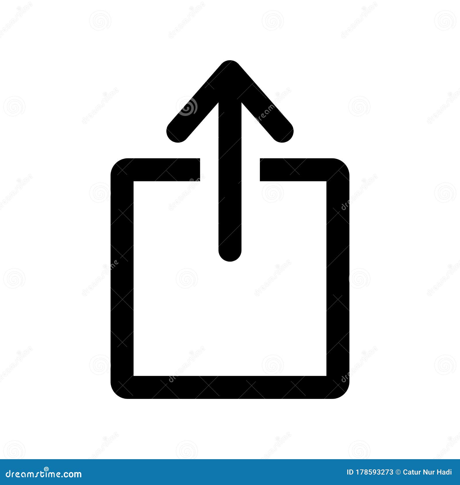 Upload Icon Flat Vector Template Design Trendy Stock Vector ...