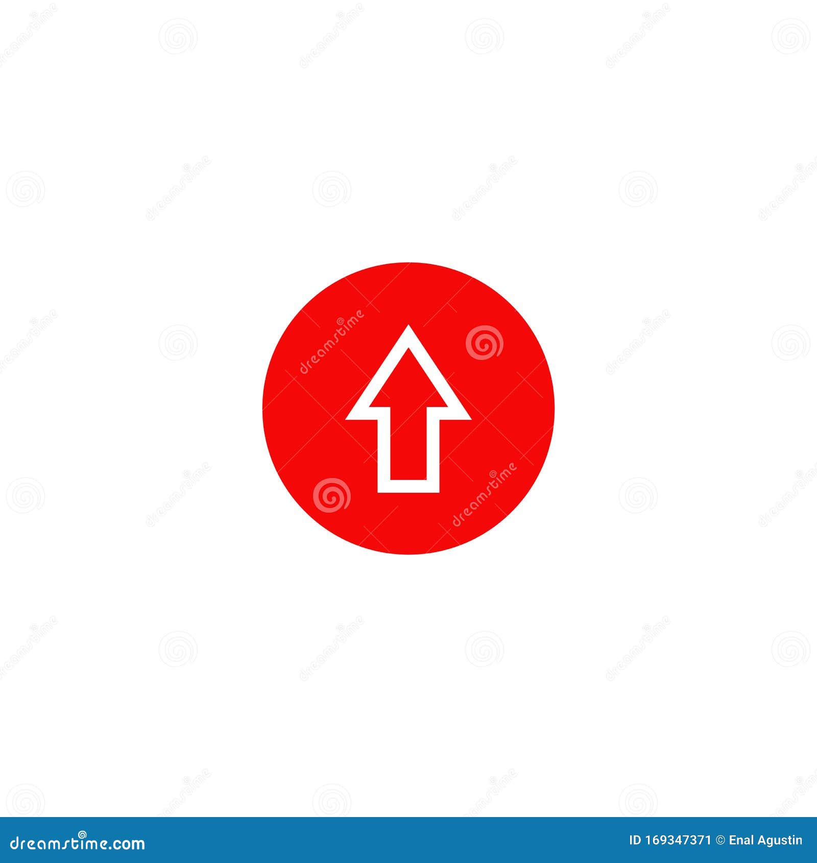 Upload Icon Logo Design Vector Template Stock Vector - Illustration of ...