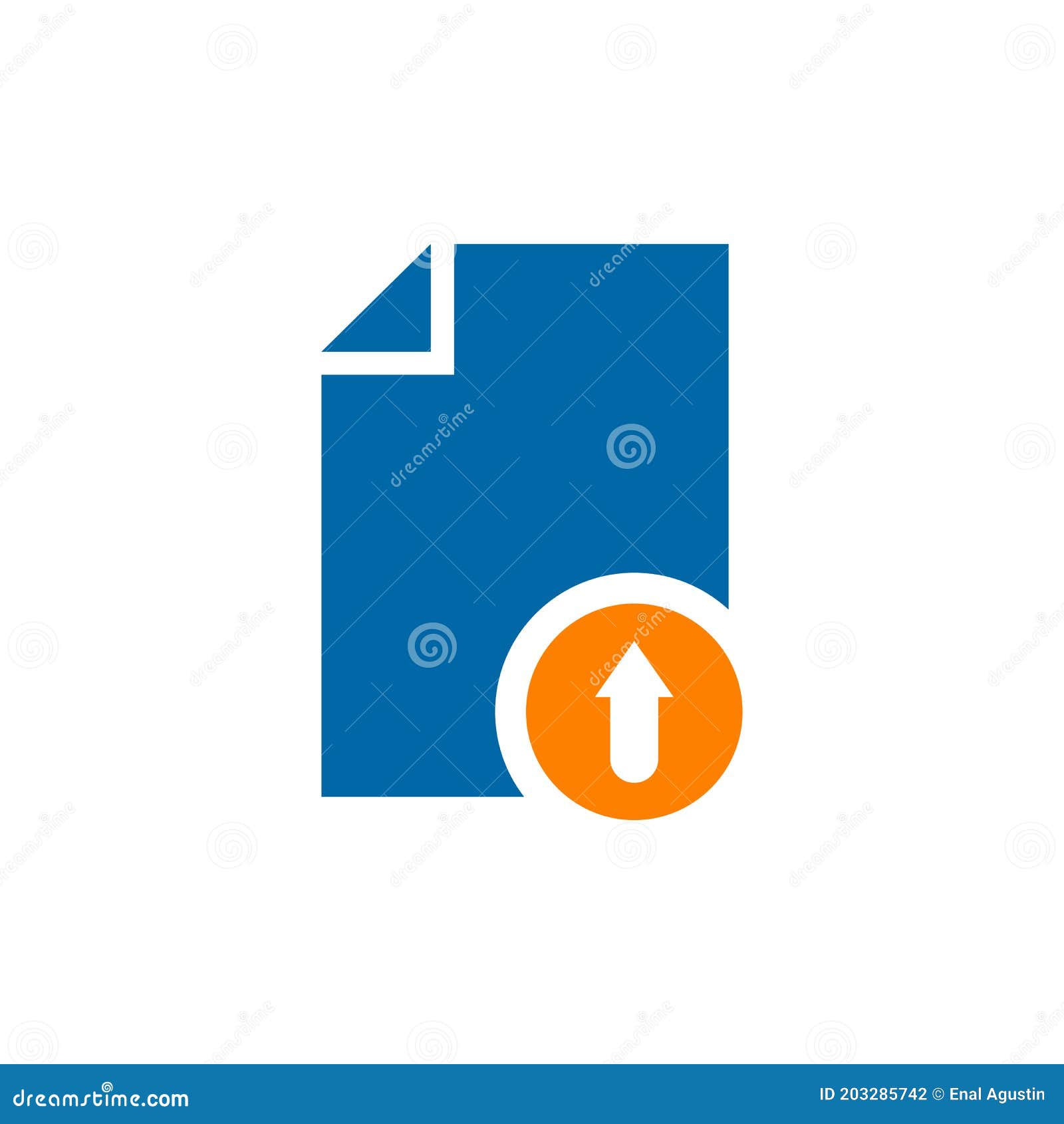 Upload Icon Logo Design Template Stock Vector - Illustration of logo ...