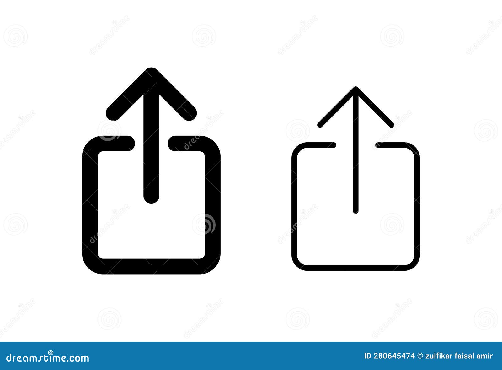 Upload Icon . Load Data Symbol Stock Vector - Illustration of documents ...