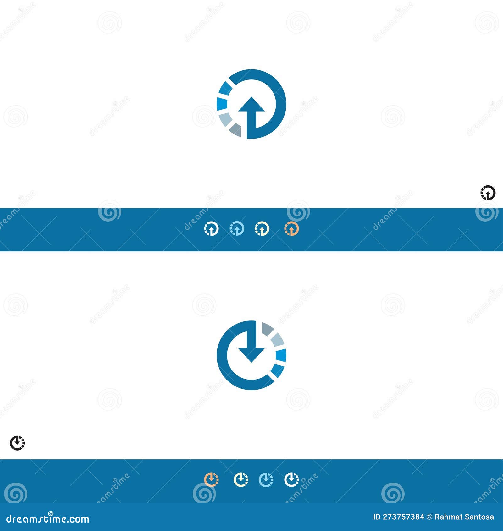 Loading Download Bars, Time Direct Load Stripes And Circles. Internet ...