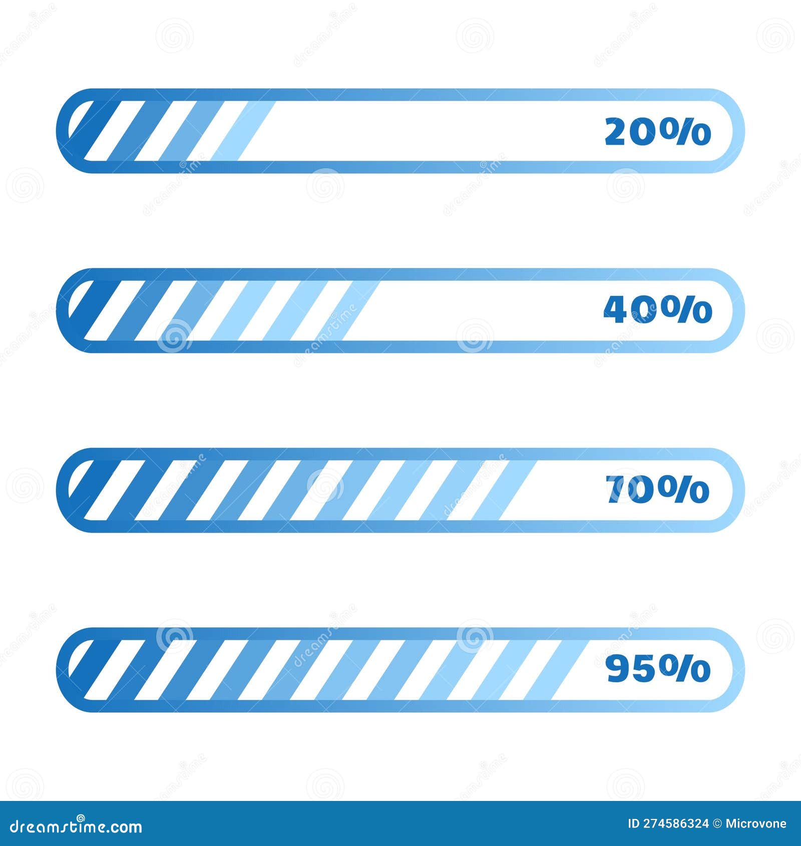 Upload and Loading Progress Bars Infographics. Download Bar with ...