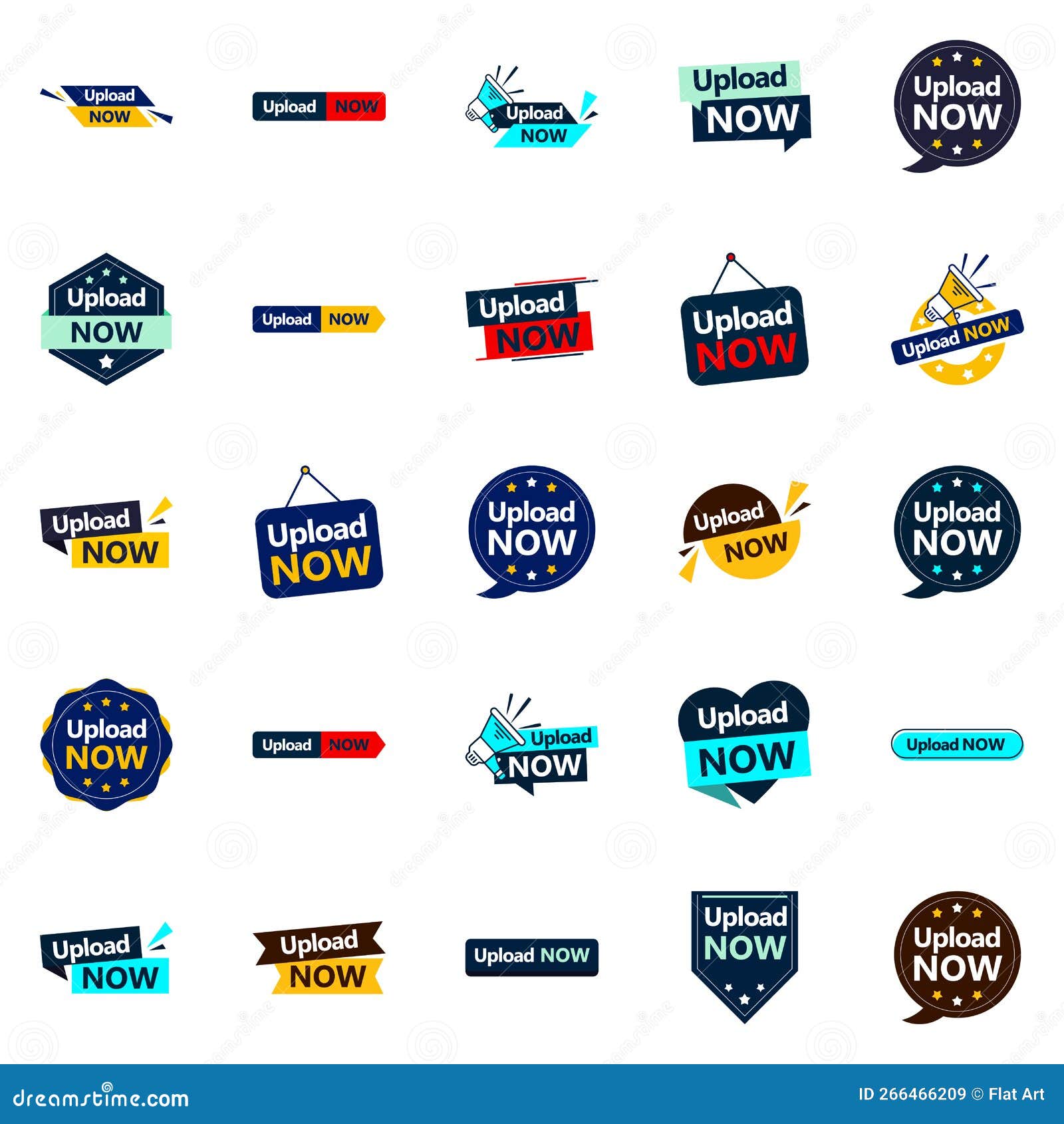 The Upload Now Pack 25 Unique Vector Designs for Graphic Designers ...